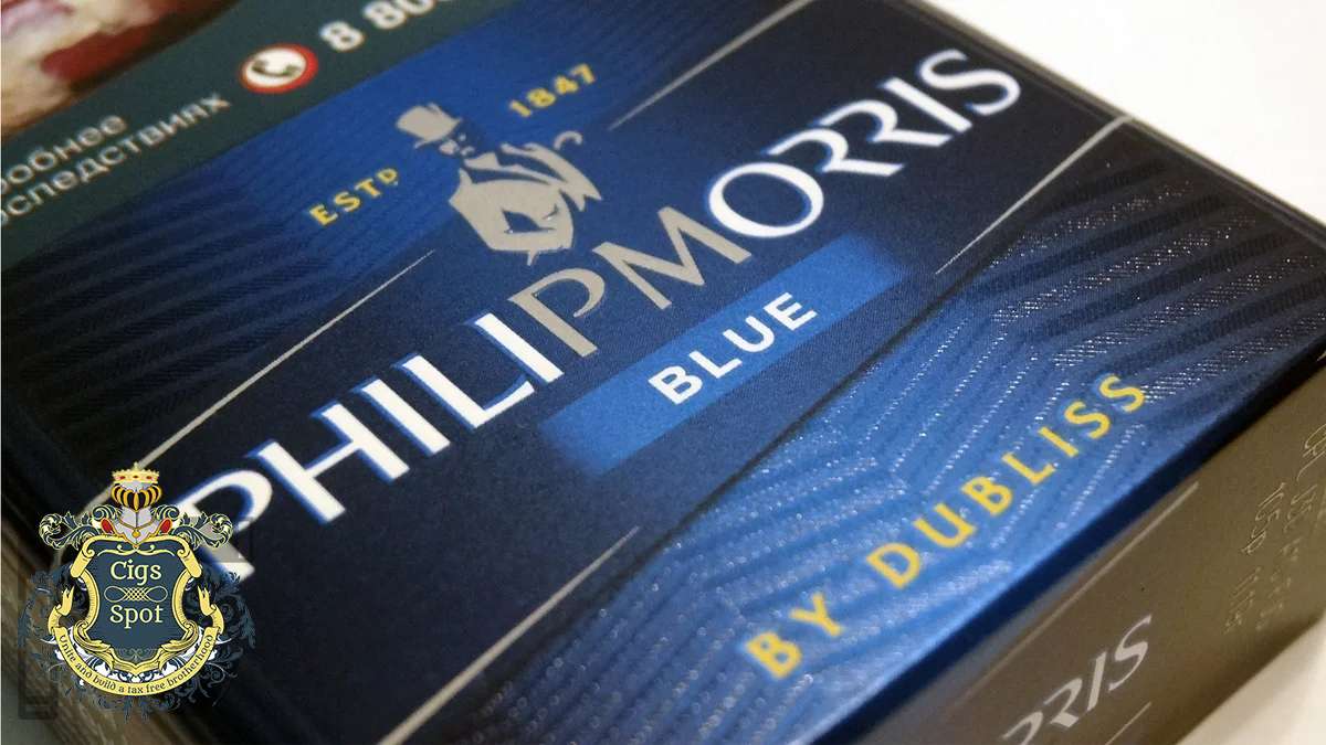 The King is dead! Long live... Smoking Philip Morris Blue cigarettes ...